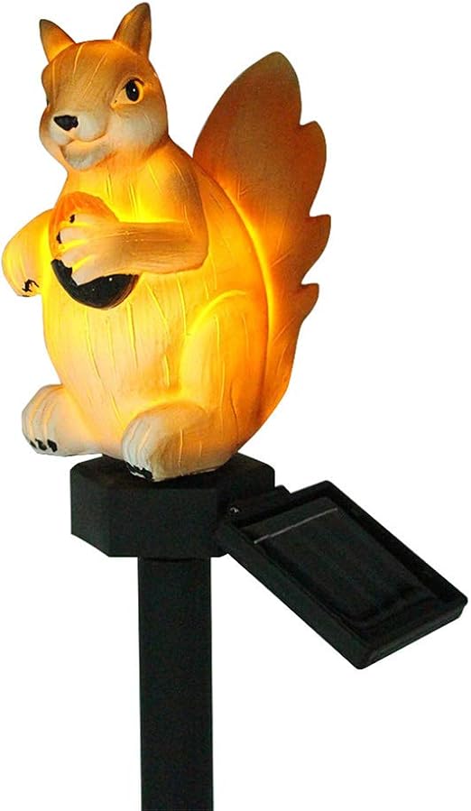 Amazon.com : QuyWin Solar Lights Outdoor Garden, LED Squirrel Shape ...