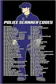 Amazon.com: Police Scanner Codes : College Ruled Notebook: For Patrol ...