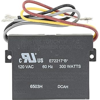 Westek 6503HBLC 300-Watt Touch Dimmer Replacement Kit - Wall Dimmer ...