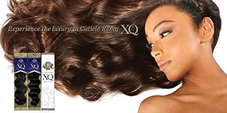 Amazon.com : Cuticle Remy XQ Human Hair Weave - Sensuous Wave (16 inch ...