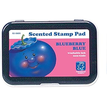 Amazon.com : Educational Insights Blue/Blueberry Scent Stamp Pad ...