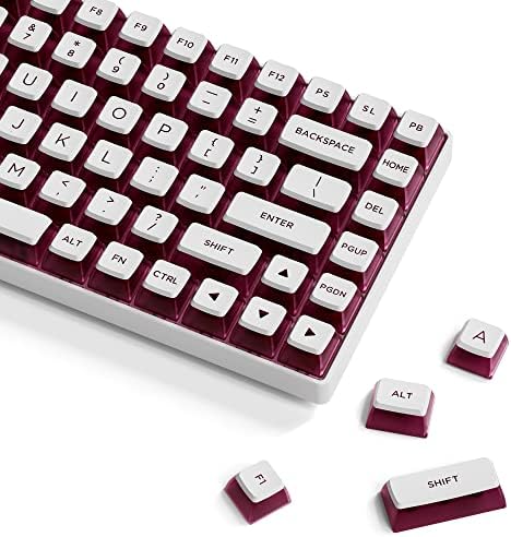 XVX Pudding Keycaps 2.0 Custom Keycap 148 Keys, PBT Doubleshot Backlit ...
