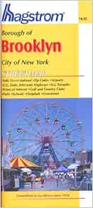 Hagstrom Borough of Brooklyn City of New York Street Map: Hagstrom Map ...