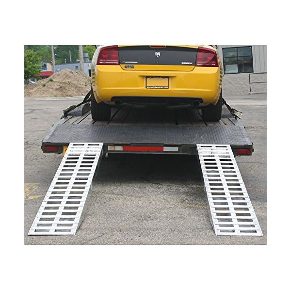 Rage Powersports 16′ Heavy Duty Flat-Plate 5,000 lb Truck Trailer ...