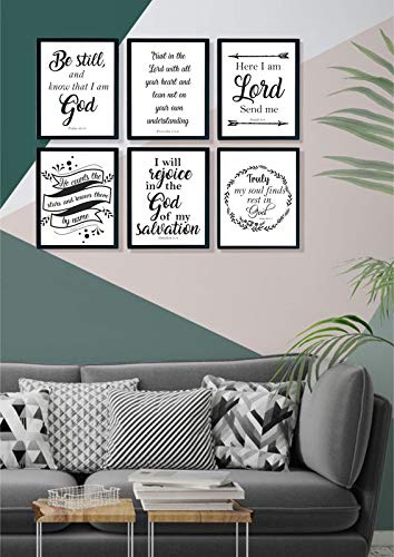 Buy Bible Verse Family Photo Frames Combo (Pack of 6) |Printality ...