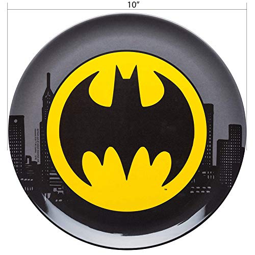 Zak Designs DC Comics Batman - Kids Dinnerware Set, Including 10 ...