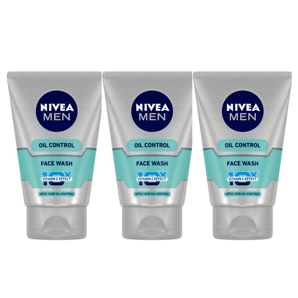 Buy Nivea Oil Control Face Wash, 100ml (Pack of 3) Online at Low Prices ...