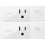 Amazon.com: WeMo 4T-T3X2-Y1HT plug in light and appliances control, 2 ...