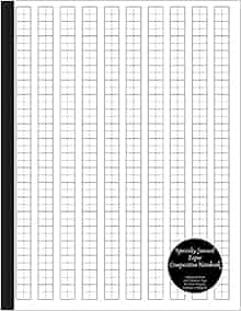 Specialty Journal Paper Composition Notebook Genkouyoushi / Kanji Grid ...