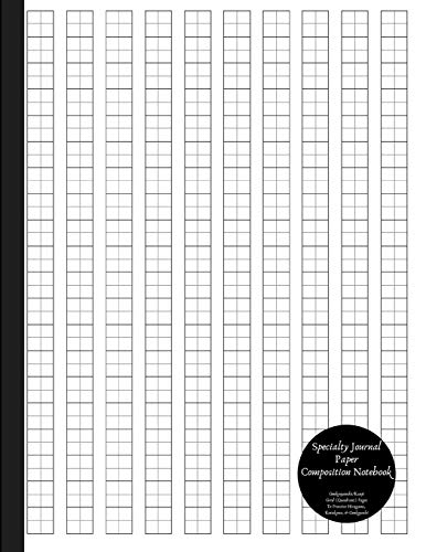 Specialty Journal Paper Composition Notebook Genkouyoushi / Kanji Grid ...