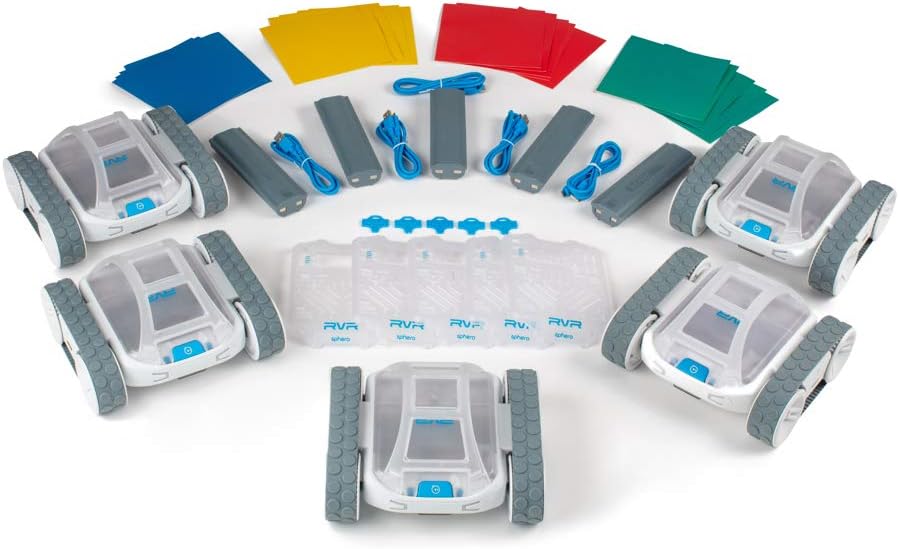 Sphero RVR Multi Pack: 5 Programmable RVRs, All-Terrain, Fully ...