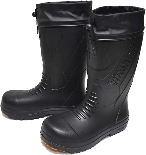 Amazon | [ミツウマ] 長靴 軽量 EVA 防寒長靴 ER-2029 メンズ (クロ, Mサイズ（24.5-25cm）) | レインシューズ