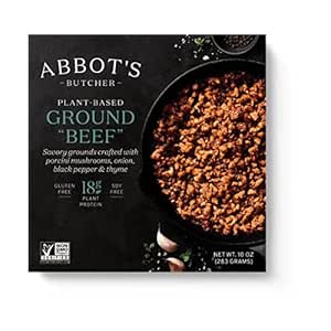 Amazon.com: Abbot's Butcher, Plant-Based Meat, Savory Ground "Beef", 10 ...