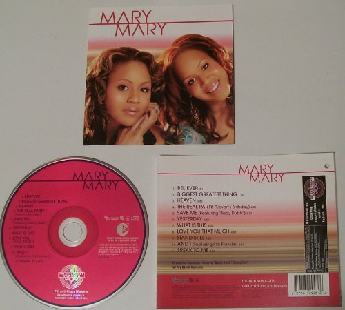 mary mary - mary mary: self-titled cd, 2005, sony / BMG Direct, 11 ...