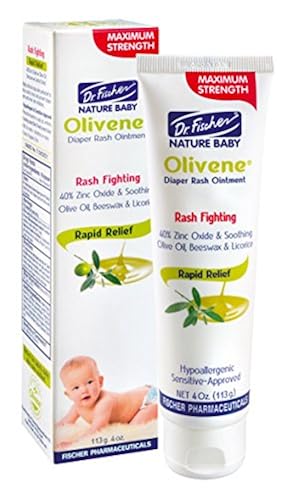Olivene Baby Diaper Rash Ointment by Dr. Fischer- 113 gr/ 4 oz ...