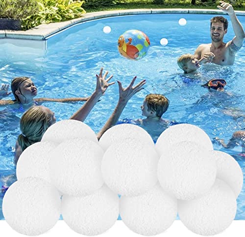 12 Pack Reusable Scum Eliminating Sponge Balls- Washable Oil Absorbing ...
