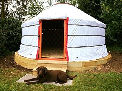 Mongulai Portable Yurt 14ft for Camping, Glamping, Fits in Car