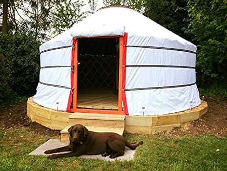 Mongulai Portable Yurt 14ft for Camping, Glamping, Fits in Car