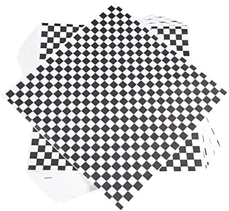 DYaprigo 200 Sheets Checkered Deli Paper Sheets(11.6''x11.6''), Grease ...