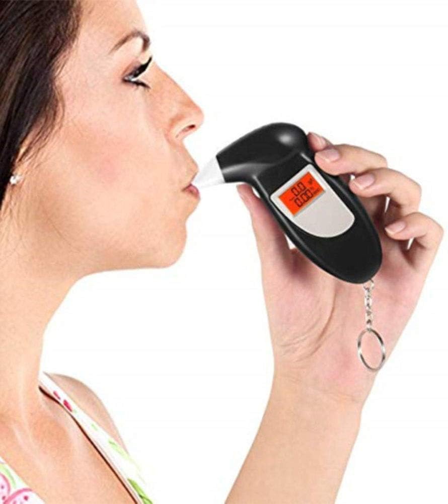 Fall Alcoholimetro Digital, Portátil Digital analizador del Alcohol ...