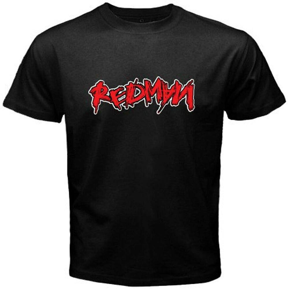 Redman Rap Hip Hop Music Logo T-Shirt Graphic Top Printed Shirt Short ...