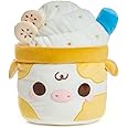 Amazon.com: Cuddle Barn PlushGoals - Banana Mooshake Super Soft Cute ...
