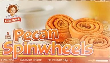 Amazon.com : Little Debbie Pecan Spinwheels 6 Boxes by Little Debbie ...