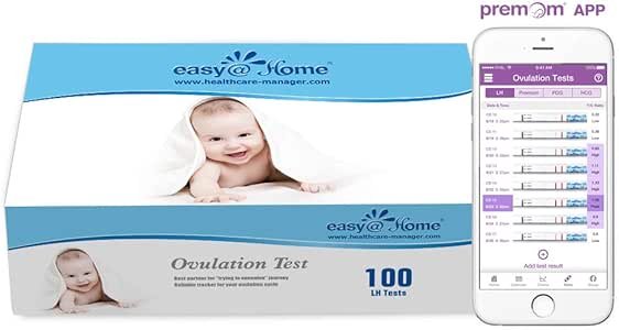 Amazon.com: Easy@Home Ovulation Test Strips, 100 Pack Fertility Tests ...
