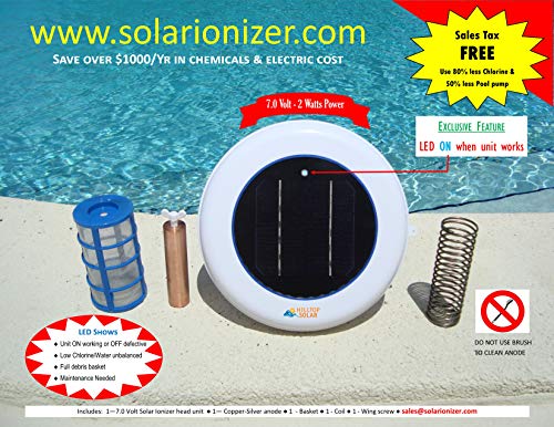 10 Best Solar Pool Ionizer Electrodes & Systems - DIY Reviews