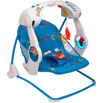 Amazon.com : Fisher Price - Aquarium Take-along Swing : Stationary Baby ...