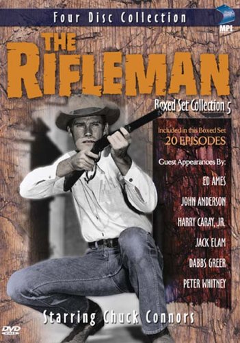 Amazon.com: The Rifleman Box Set Collection 5 - 20 Episodes: Chuck ...