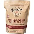 Amazon.com : Sunrise Flour Mill Heritage Organic Whole Wheat Flour - 5 ...