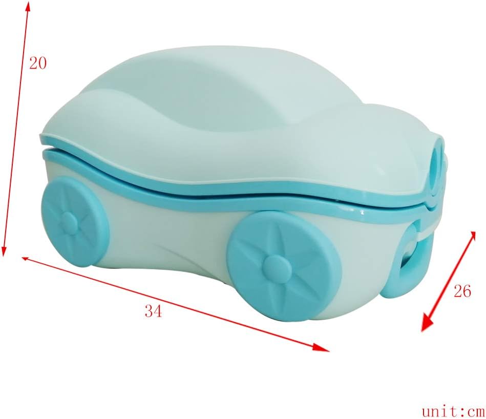 Glenmore Portable Travel Potty for Kids Car-Shaped with Carry Handle ...