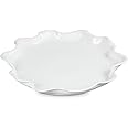 Amazon.com: Le Creuset Stoneware Iris Collection Serving Platter, 14", White