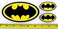 Batman Logo Sticker Decal Pack of (9) Black - Wall Decor Stickers ...