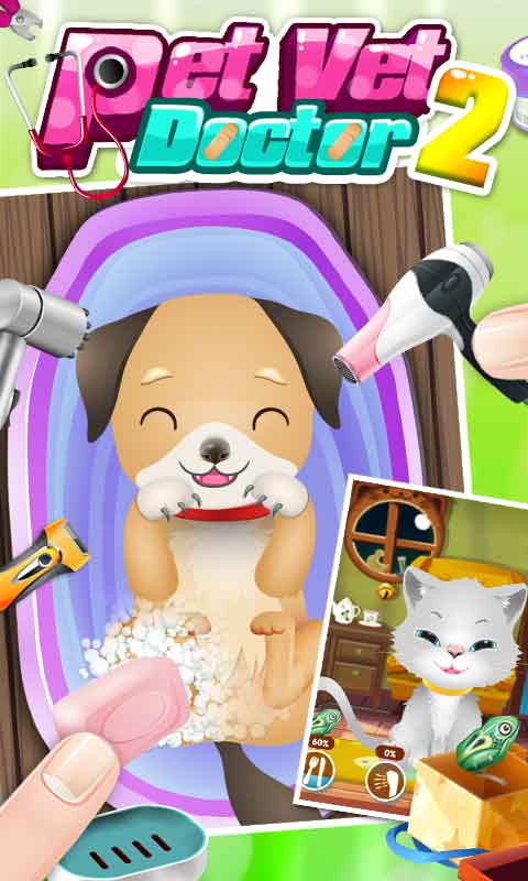 Amazon.com: Baby Pet Vet Doctor - kids games : Apps & Games