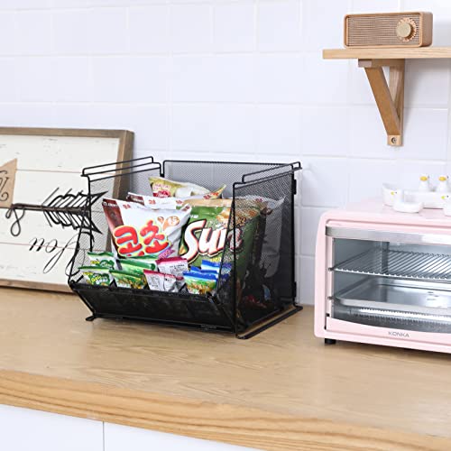 Stackable File Box With a Triangular Metal Basket, Organizer Racks ...