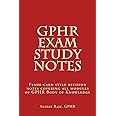 GPHR Exam Study Notes: Flash-card style revision notes covering all ...