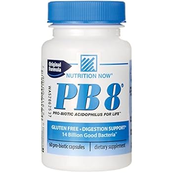 Amazon.com: Nutrition Now PB 8 ProBiotic Acidophilus Vegetarian - 120 ...