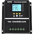Amazon.com : SOGTICPS 60A MPPT Solar Charge Controller 12V 24V 36V 48V LCD Display Battery ...
