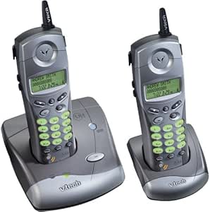Amazon.com : VTech ip5825 5.8 GHz DSS Cordless Speakerphone with Dual ...