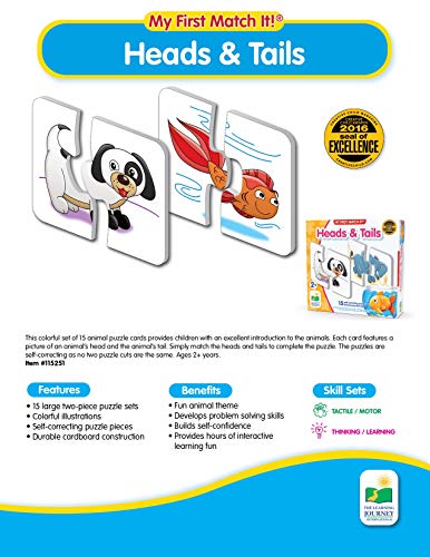 The Learning Journey: My First Match It - Head and Tails - 15 Piece ...