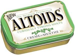 Amazon.com : Altoids Curiously Strong Mints, Creme De Menthe, 1.76 ...