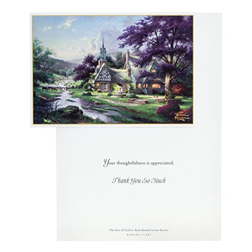 DaySpring - Thomas Kinkade - Thank You - 12 Boxed Cards, KJV (51855 ...