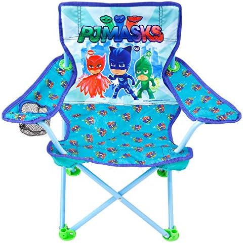 PJ Masks Camp Chair for Kids, Portable Camping Fold N Go Chair with ...