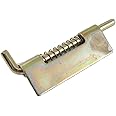 uxcell Hardware Spring Loaded Metal Security Barrel Bolt Latch - Gate ...