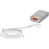 Juno Canless LED Wafer Light, Round Wafer Downlight, 5-in-1 Switchable ...