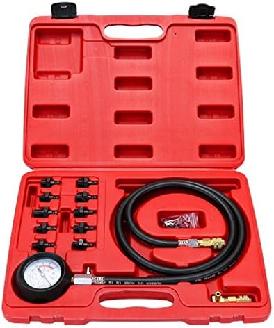 8milelake Engine Oil Pressure Test Kit Tester Car Garage Tool Low Oil ...