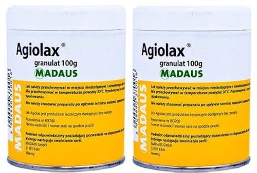 MADAUS AGIOLAX 2x100g Plant Natural granulat Laxative Relief ...