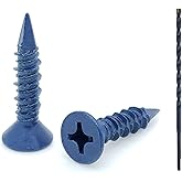 100 Qty 1/4" x 4" Hex Head Diamond Tip Concrete Screws to Anchor Masonry, Block & Brick (BCP503 ...